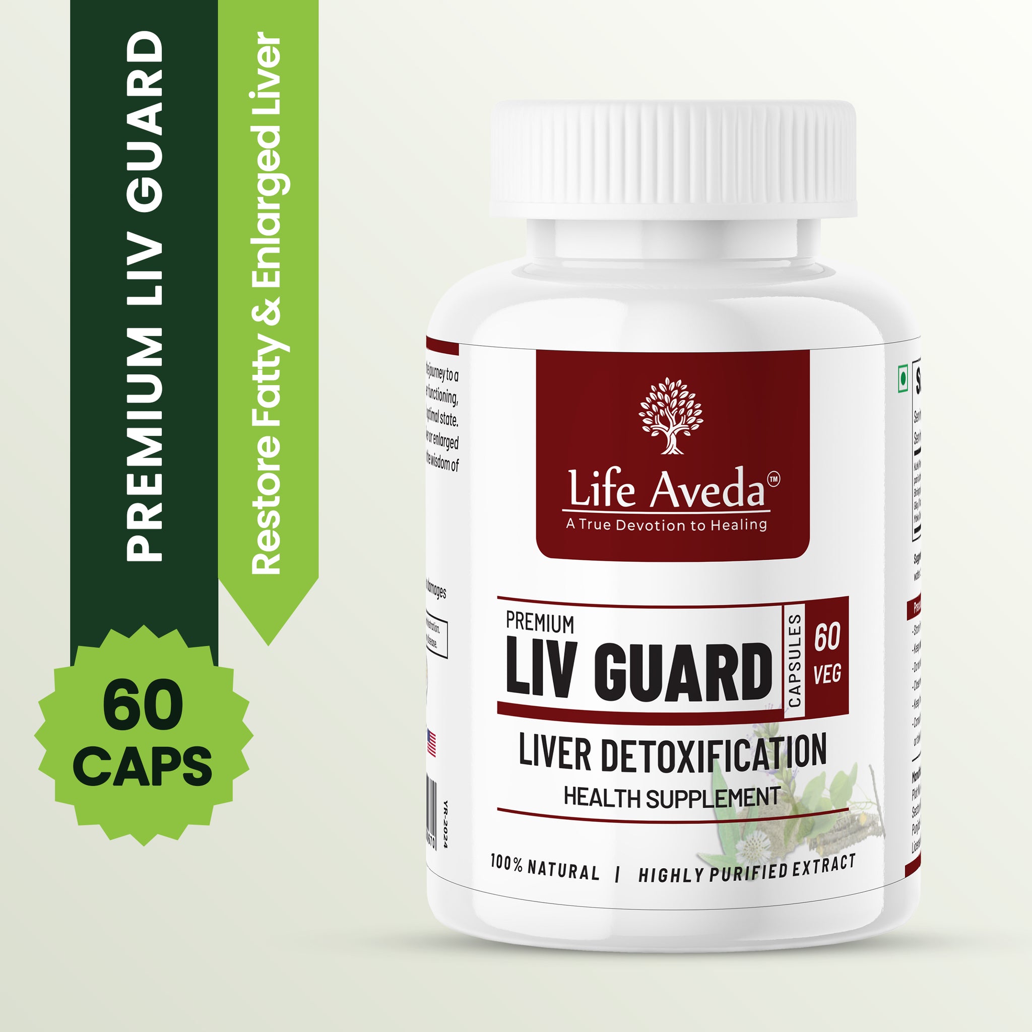 Best Fatty Liver Detox Capsules - Premium Liv Guard Capsules – Life Aveda