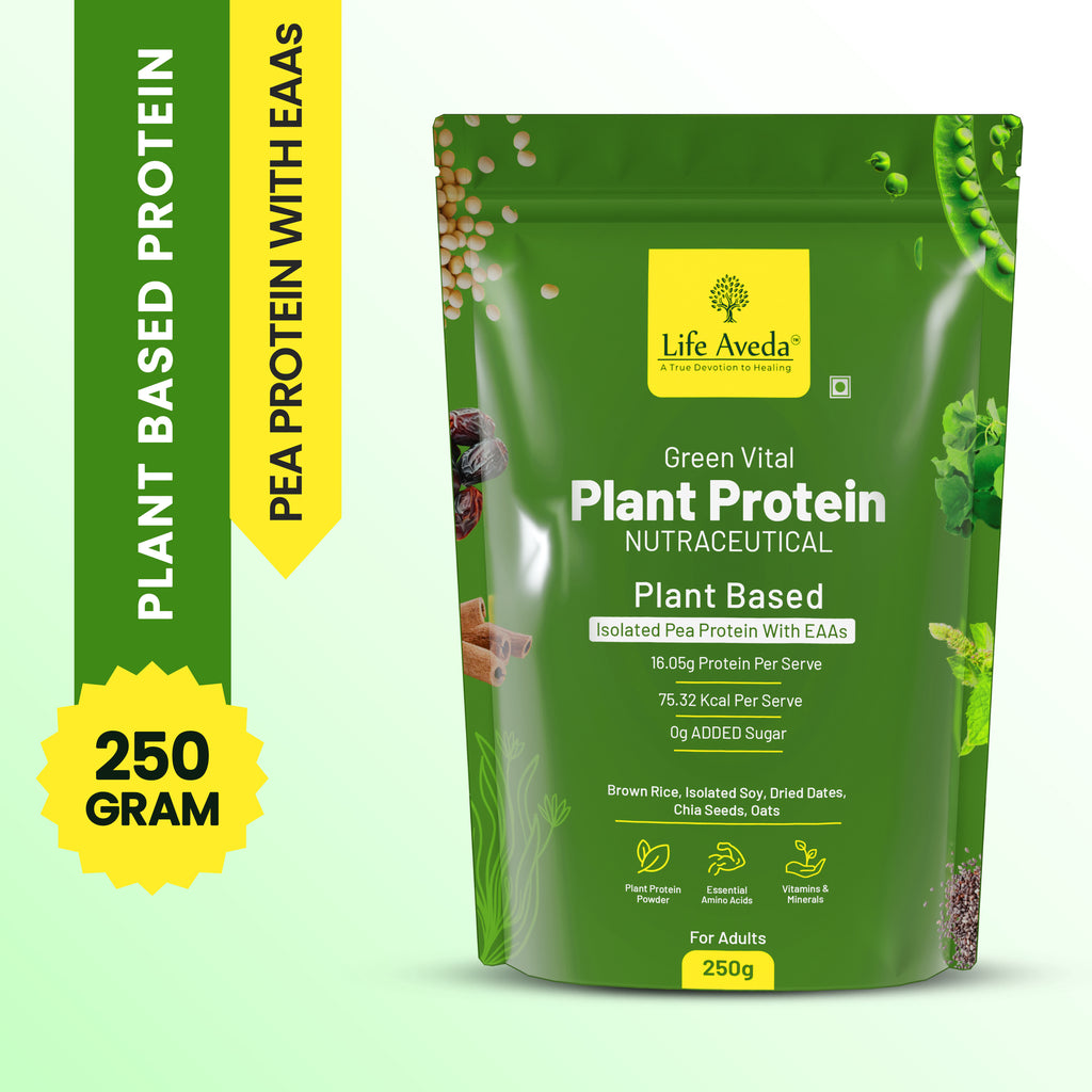 Natural Green Vital Plant Protein Powder – Life Aveda