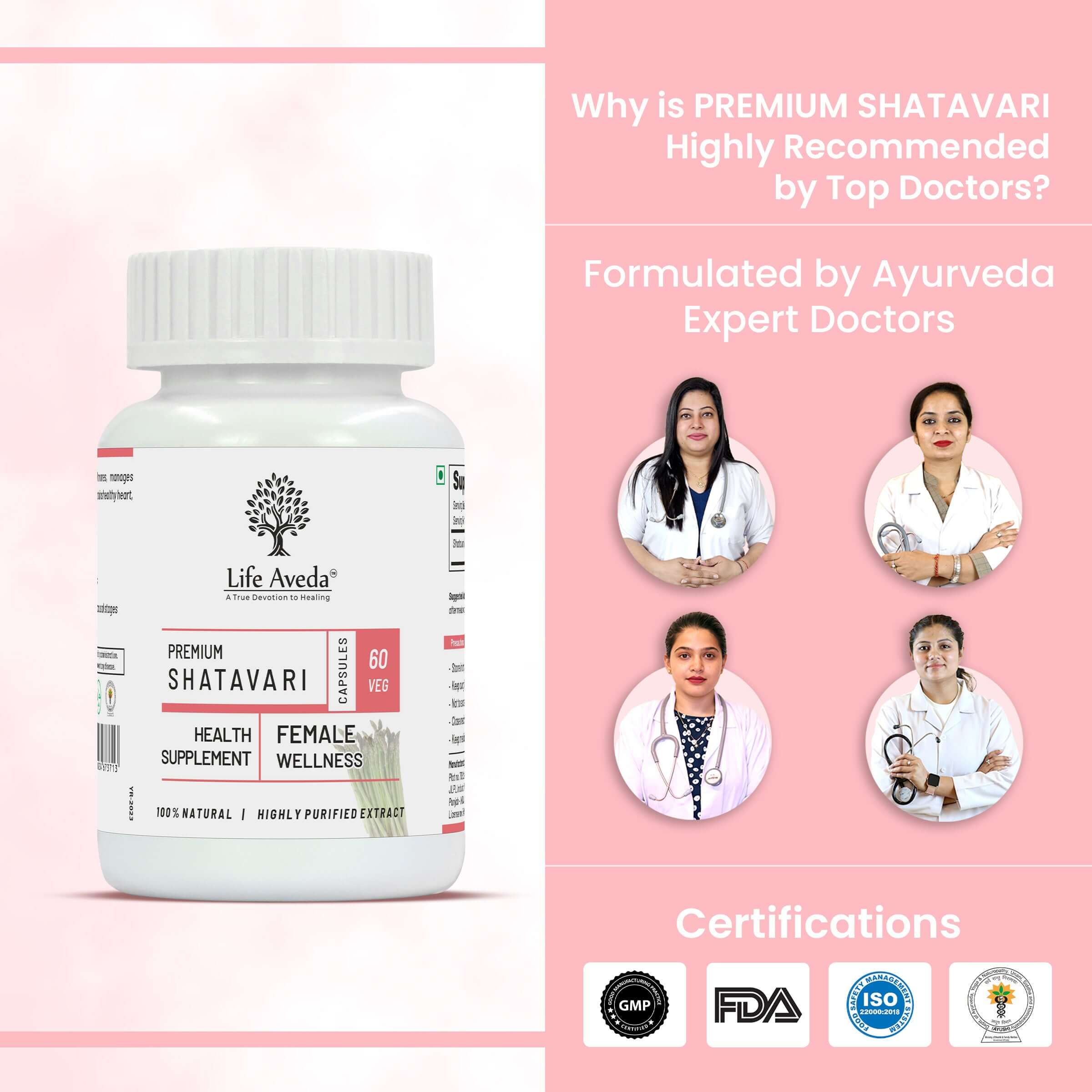 Shatavari Capsules | Ayurvedic Medicine for Menopause, Shatavari ...